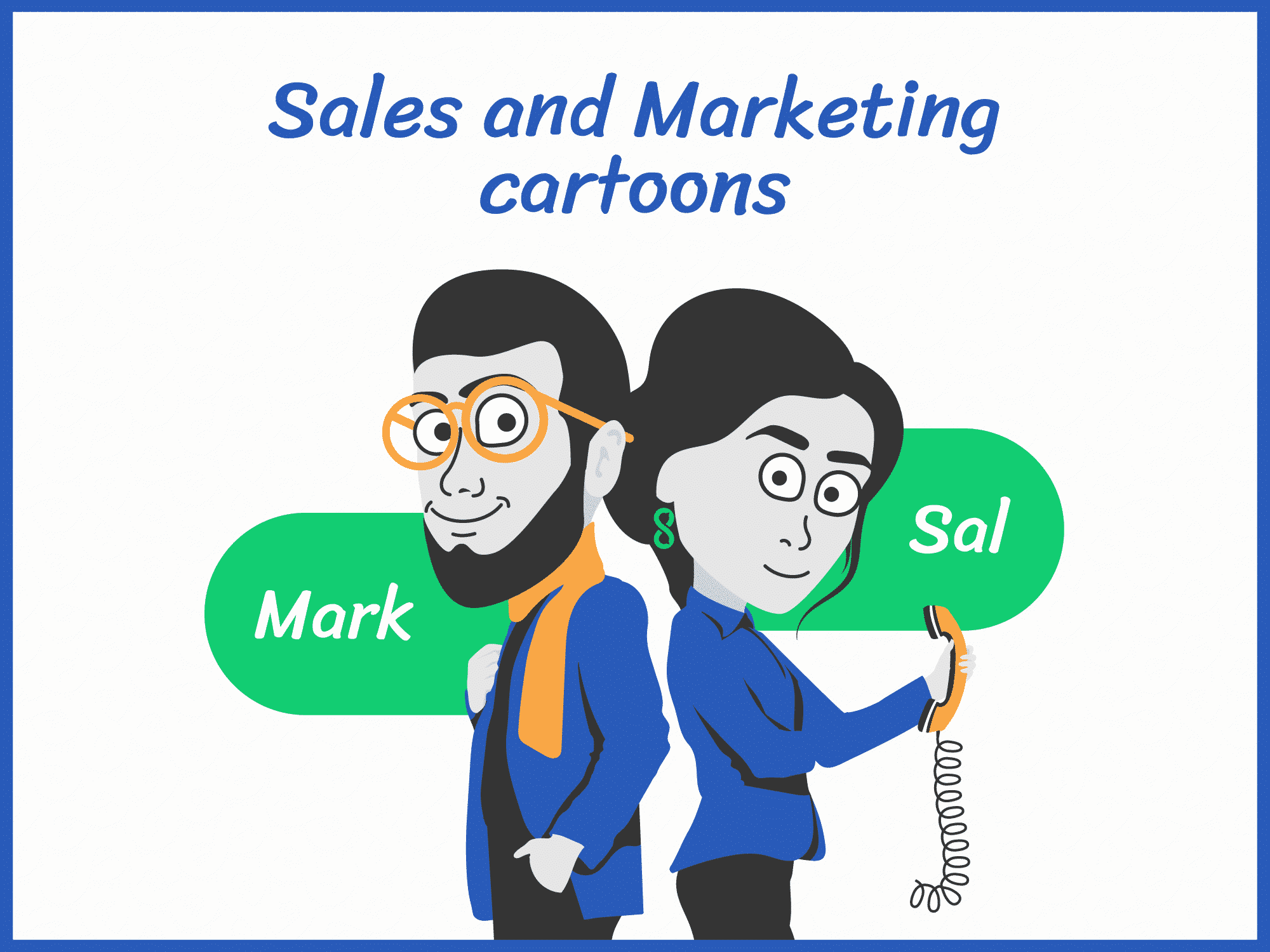 SalesHeartMarketing | original cartoon by Leadoo MT