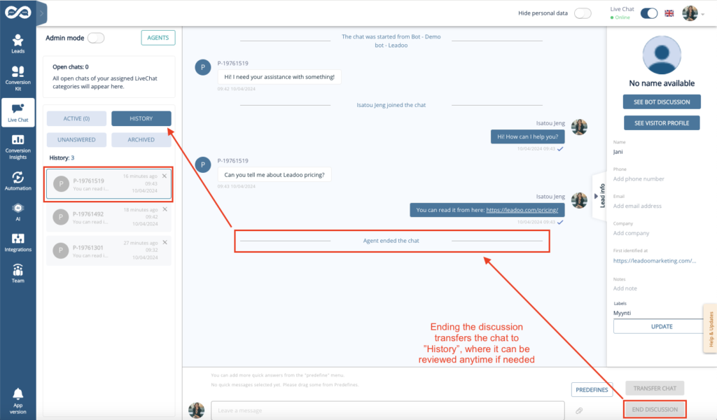 How to use Leadoo LiveChat? | Leadoo