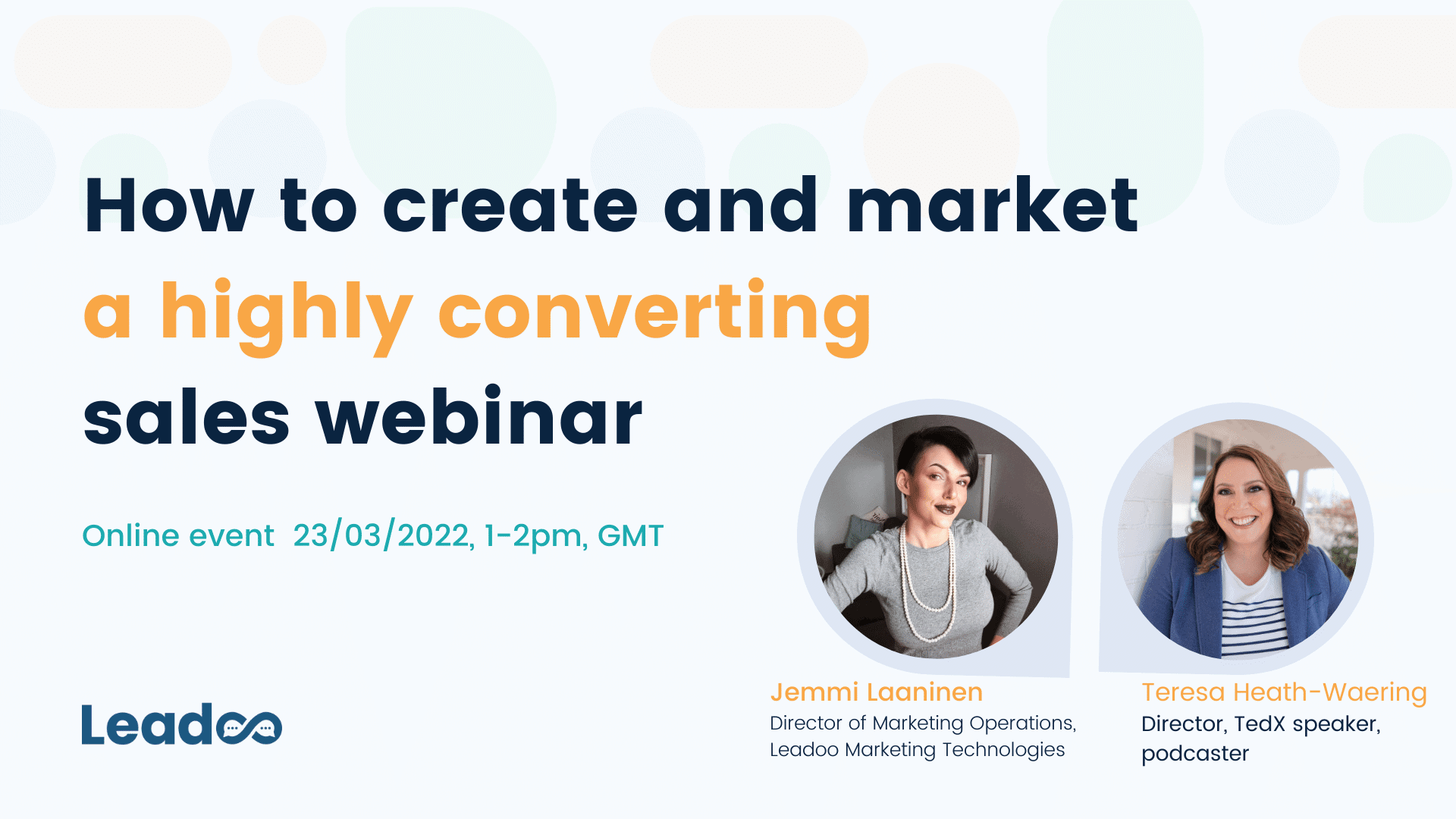 How to create and market a highly converting sales webinar | Leadoo - Conversion Platform
