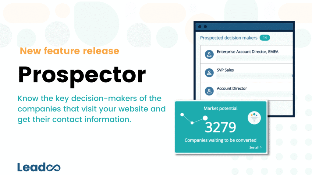 Leadoo Analytics Makes You a Better Marketer | Leadoo