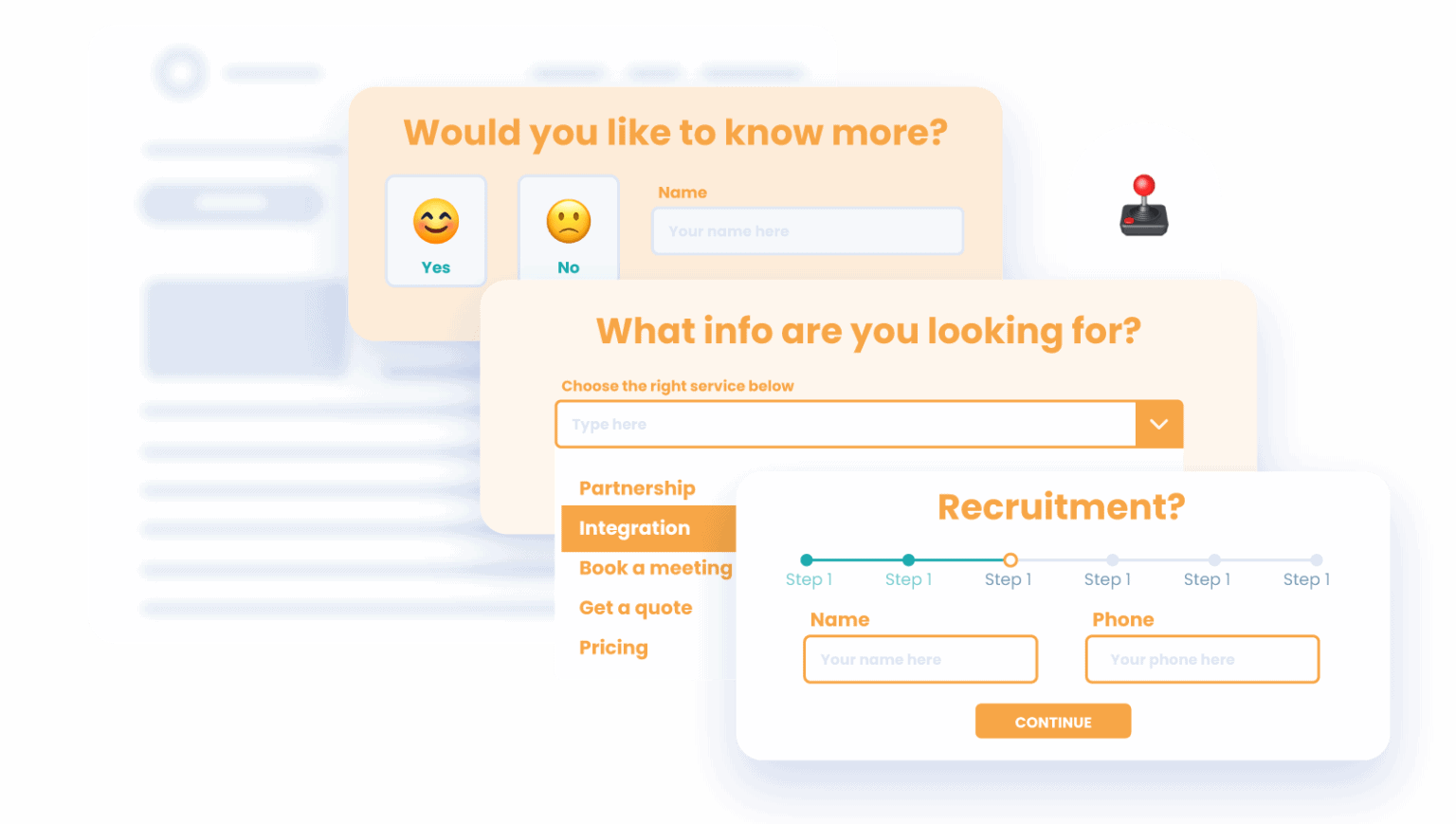 Smart Forms | Leadoo - Conversion Platform
