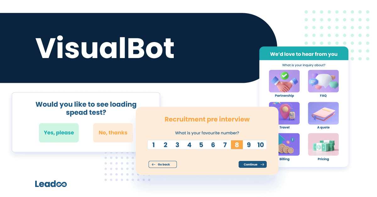 VisualBot | Leadoo - Conversion Platform