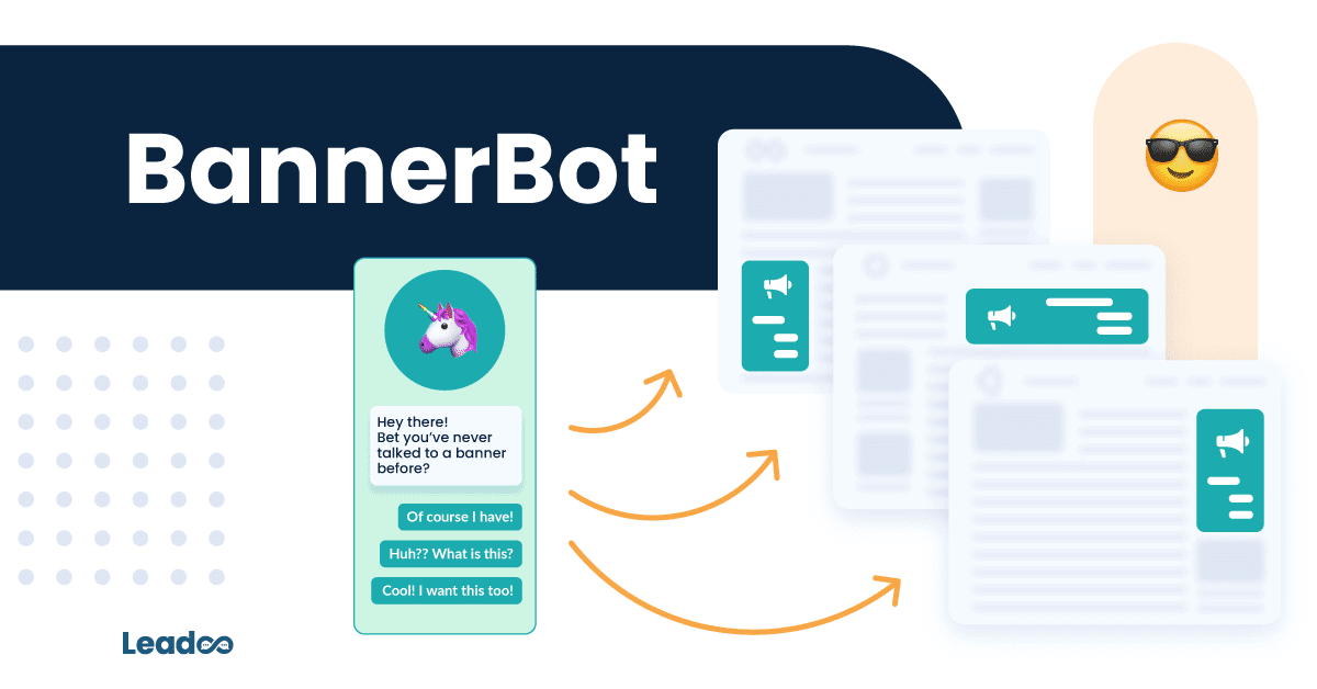 Conversational Banners | Leadoo - Conversion Platform