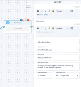 Visual Bot Builder (Nodes Explained) | Leadoo - Conversion Platform
