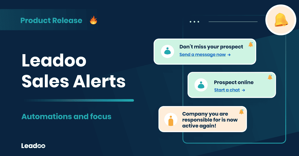 New release: Leadoo Sales Alerts | Leadoo