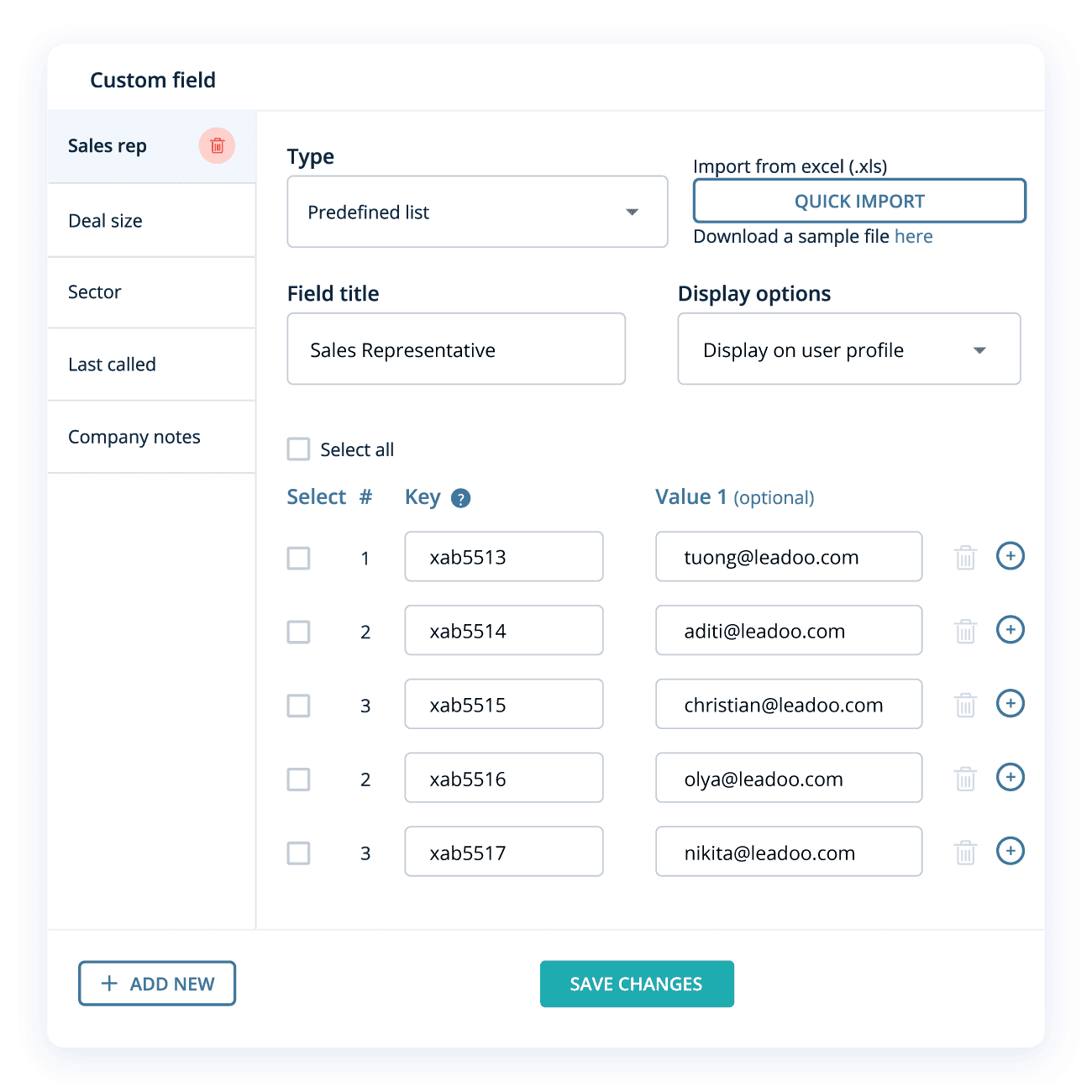 Sales | Leadoo - Conversion Platform