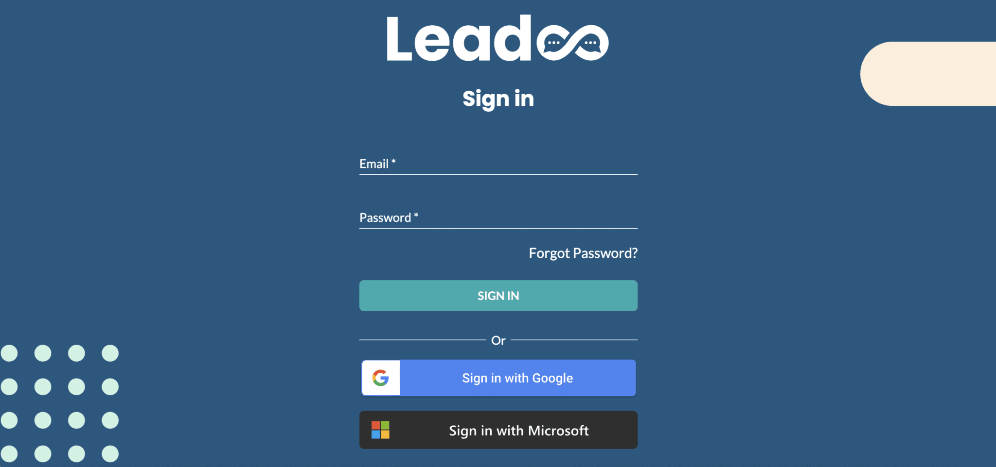 New Product Feature: Single Sign On (SSO) Login | Leadoo - Conversion Platform