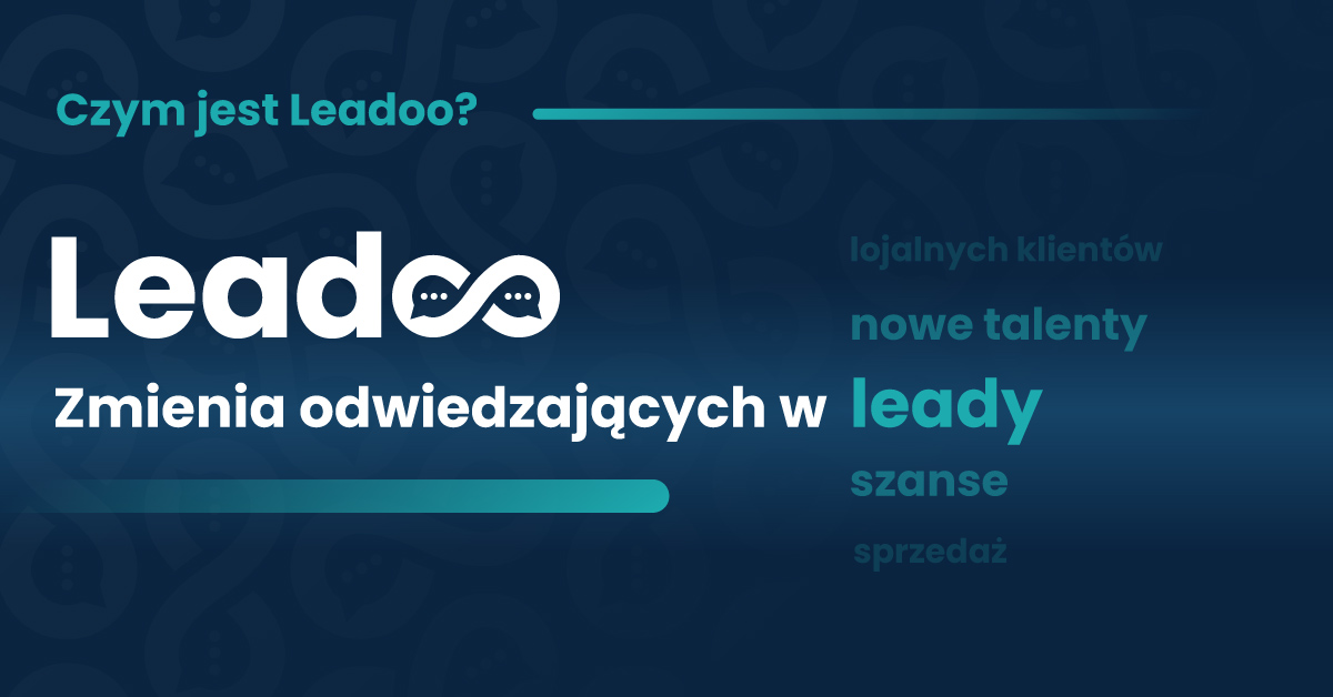 Czym jest Leadoo? | Leadoo - Conversion Platform